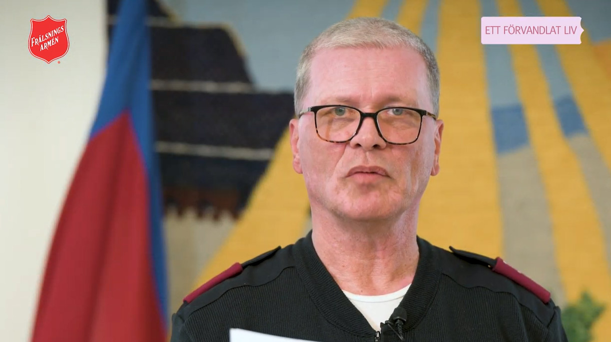 Andakt - ett förvandlat liv | Frälsningsarmén