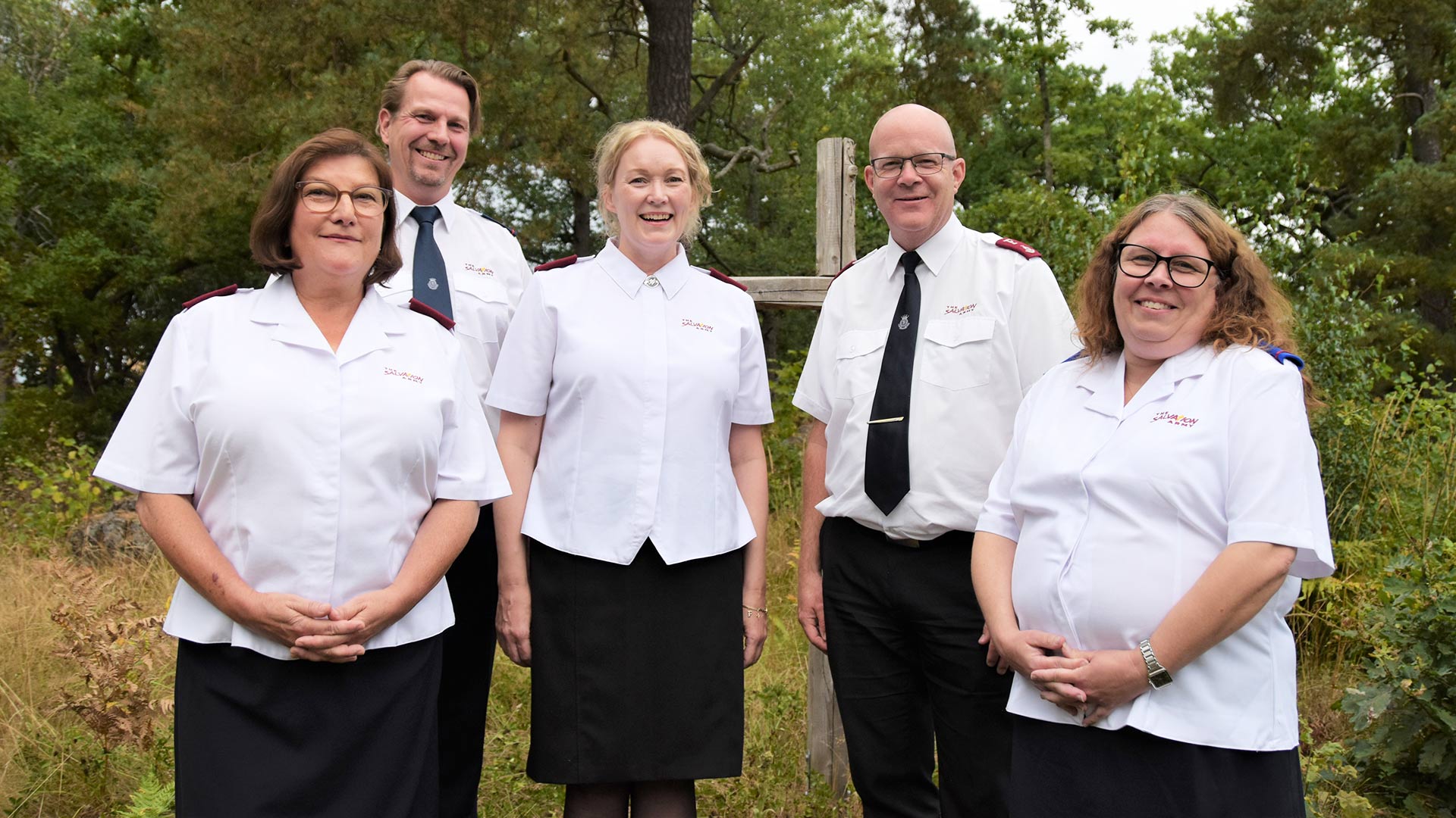 Vi välkomnar nya ledare i Frälsningsarmén